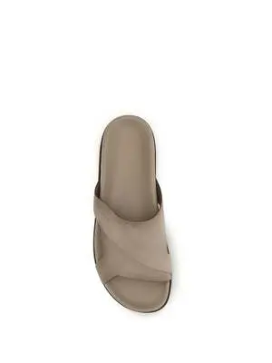 Santoni Leather Sandals
