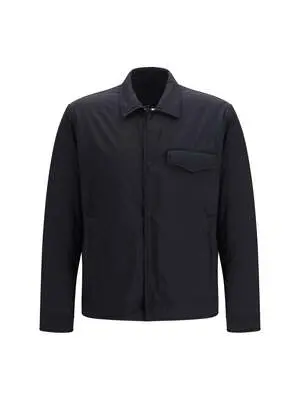 Herno Recycled Nylon Microfiber Jacket - Black