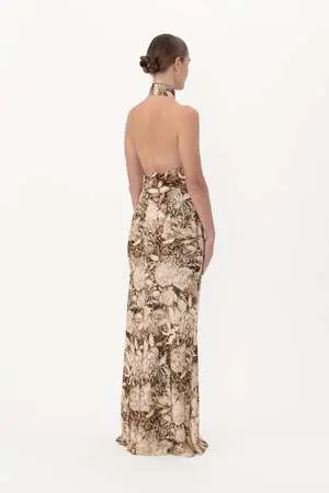 SAU LEE Nikita Satin Dress