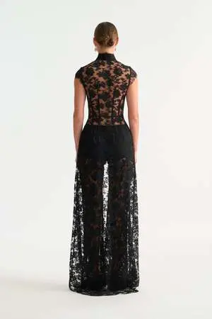 SAU LEE Saphina Lace Top
