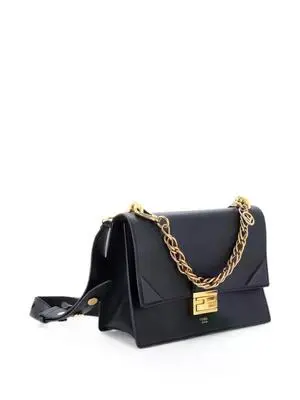 Fendi Kan U Leather Medium Shoulder Bag