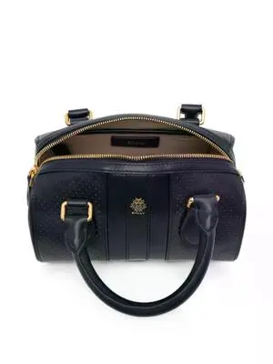 Bally Perforated Leather Tote Bag
