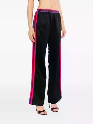 Versace Wide Leg Side Stripe Track Pants
