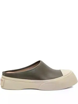 Marni Platform Leather Slip-ons