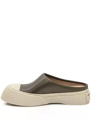 Marni Platform Leather Slip-ons