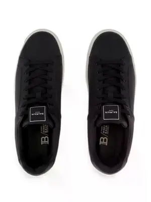 Balmain B-court Leather Sneakers