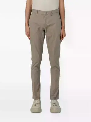 PT TORINO Slim-fit Tailored Trousers - Neutrals