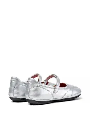 Camper Right Nina Ballet Flats - Silver