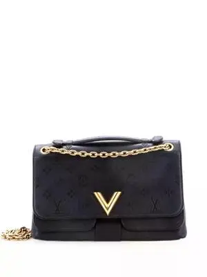 LOUIS VUITTON Monogram Leather Chain Bag