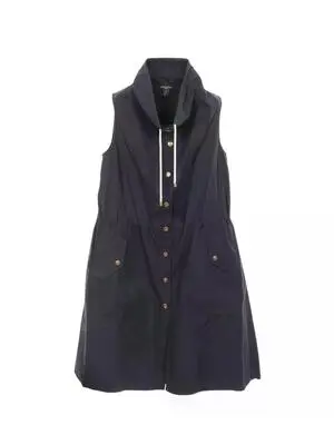 LOUIS VUITTON High-neck Sleeveless Mini Dress
