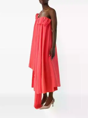 Alexander McQueen Asymmetric Ruffled One-shoulder Dress