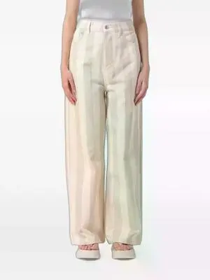 Nanushka Striped Wide-leg Jeans