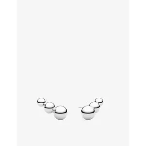 SIF JAKOBS Sterling Gradient Sphere Earrings - Silver