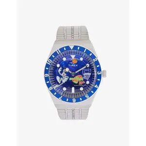 TIMEX Space Jam 30th Anniversary X Q Limited Edition Stainless Steel Quartz Watch - Silver