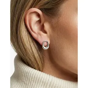 SIF JAKOBS Rhodium-plated Sterling Stud Earrings
