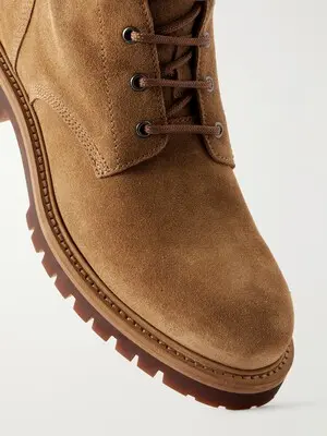 Officine Creative Boss 021 Suede Lace-up Boots