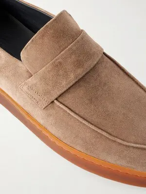 Officine Creative Ambrie 001 Suede Loafers - Brown