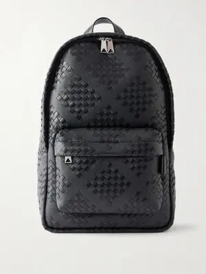 Bottega Veneta Intrecciato Leather Backpack