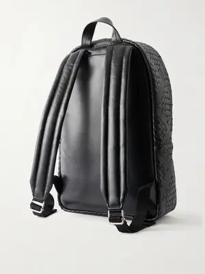 Bottega Veneta Intrecciato Leather Backpack