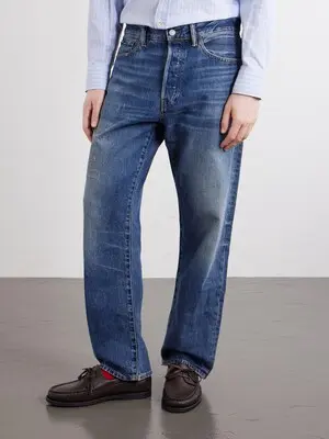 Polo Ralph Lauren Straight-leg Distressed Jeans