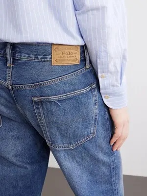 Polo Ralph Lauren Straight-leg Distressed Jeans