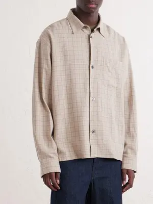 FRAME Checked Woven Shirt