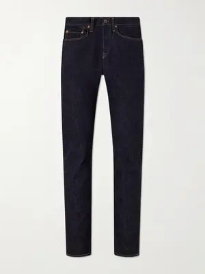 Kapital Slim-fit Dark Wash Denim Jeans - Blue