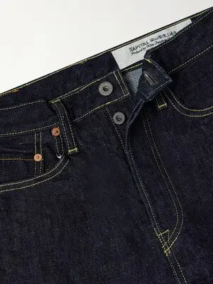 Kapital Slim-fit Dark Wash Denim Jeans