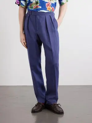 Polo Ralph Lauren Straight-leg Linen Suit Trousers