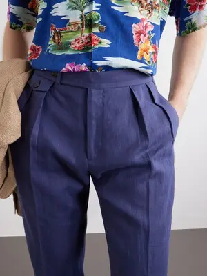 Polo Ralph Lauren Straight-leg Linen Suit Trousers