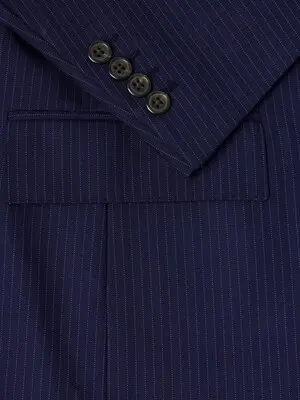 Polo Ralph Lauren Pinstriped Wool-blend Suit Jacket