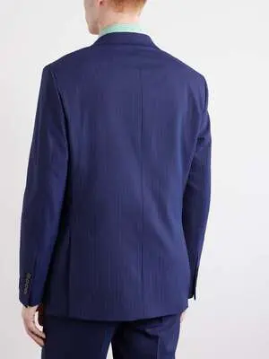 Polo Ralph Lauren Pinstriped Wool-blend Blazer