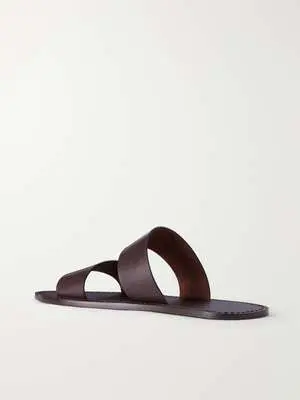 THE ROW Charlie Leather Sandals