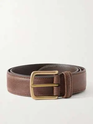 Anderson's 2.8cm Leather Belt - Brown
