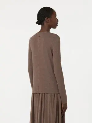 Max Mara Long-sleeved Jersey T-shirt