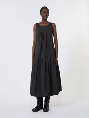 Max Mara Sleeveless Water-repellent Canvas Dress