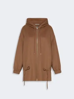 Max Mara Wool Coat With Drawstring