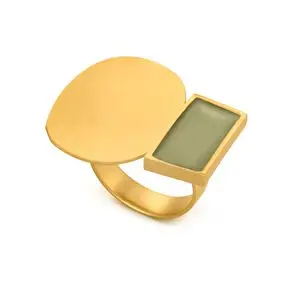JOIDART Golden Ring Collage - Green