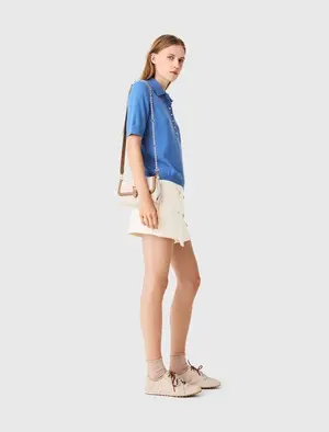 Maje Polo Collar Jumper