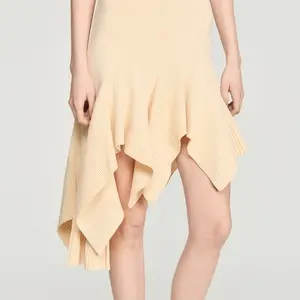 Sandro Asymmetric Knit Dress