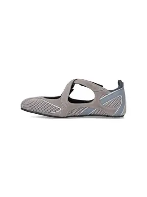 Attico Floor 01" Flat Ballerinas In Suede