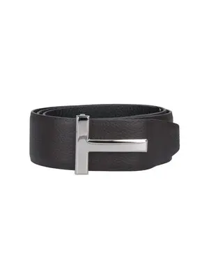 TOM FORD T Icon Belt - Brown