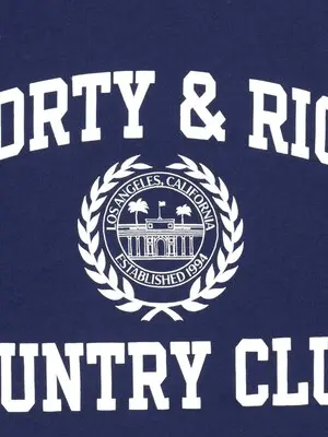 SPORTY & RICH T-shirt "varsity Crest