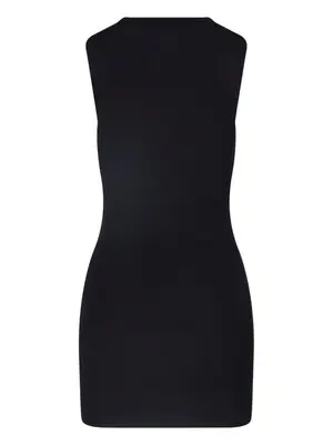 Alexander Wang Midi Logo Dress - Black