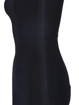 Alexander Wang Midi Logo Dress - Black