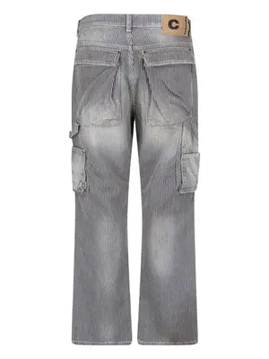 CULTURA Straight Striped Jeans