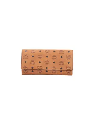 Mcm Wallet "aren - Brown
