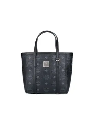 Mcm Mini Tote Bag "toni - Black