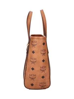 Mcm Toni Mini Tote Bag - Brown