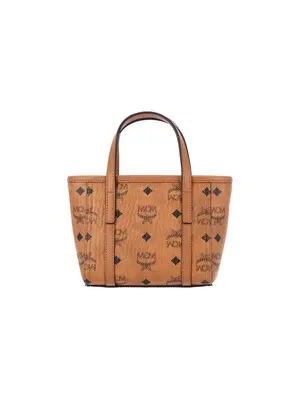 Mcm Toni Mini Tote Bag - Brown
